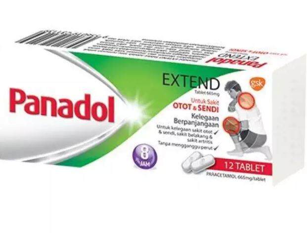 PANADOL EXTEND Tab paracetamol 665mg (6 TABLETS) 1 STRIP | Lazada