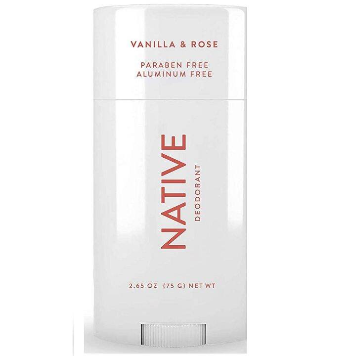 Native Natural Deodorant Vanilla and Rose Aluminium Free 75g | Lazada ...
