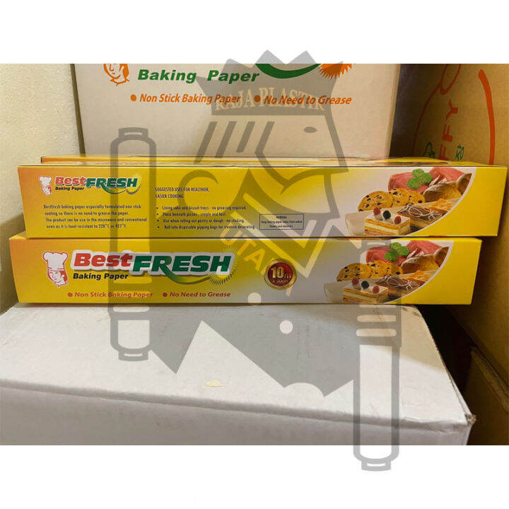 Kertas Roti Baking Paper Best Fresh / Kertas Baking 30cmx10m | Lazada ...