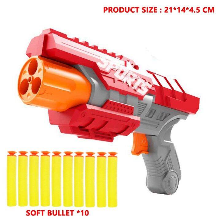 Hand Nerf N Strike Disruptor Water Crystal Airgun Toy Soft Bullet ...