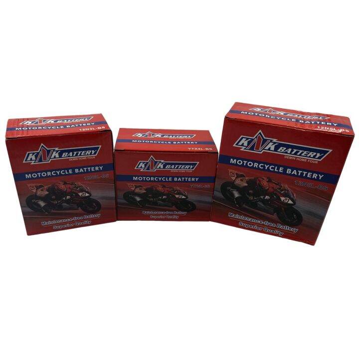Motorcycle KNK Battery 3L,4L,5L | Lazada PH