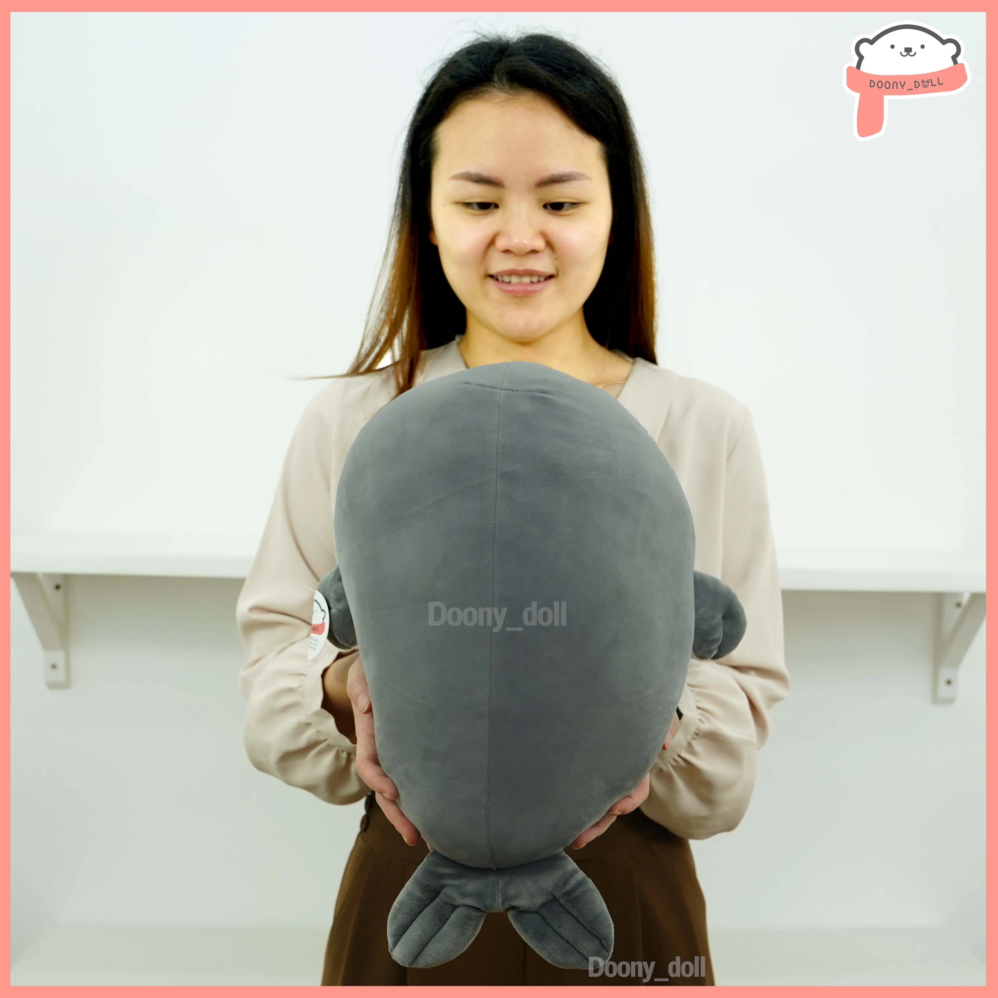 Doony_doll ส่งเร็ว จากกทม ตุ๊กตาแมวน้ำอุ๋งๆ 50cm ของขวัญวันเกิด ของขวัญให้แฟน วาเลนไทน์ ของขวัญ ...