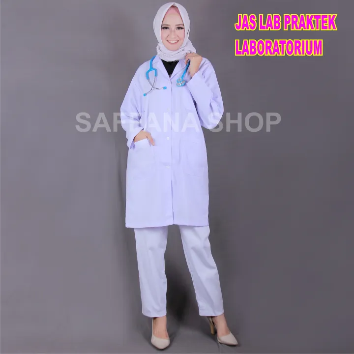 JAS LAB / JAS LABORATORIUM / JAS PRAKTEK LENGAN PANJANG | Lazada Indonesia