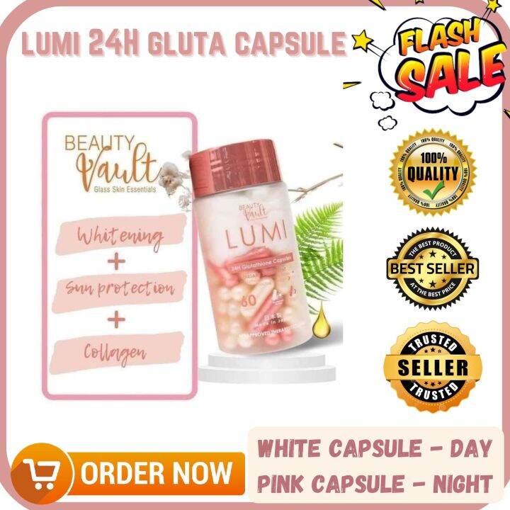 AUTHENTIC 0RIGINAL | LUMI 24H Glutathione by Beauty Vault With ...