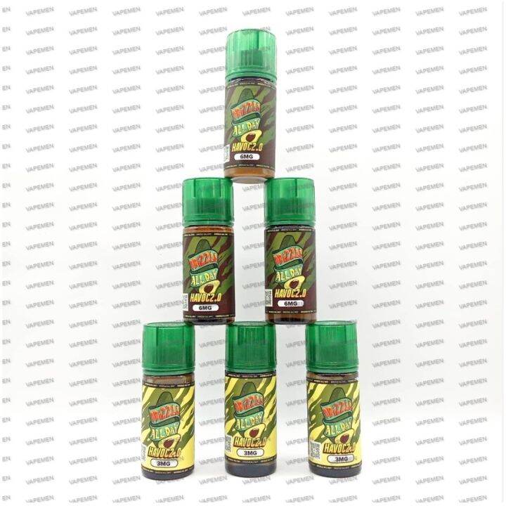 VAPE DRIZZLE ALL DAY HAVOC 2.0 100ML 70/30 RATIO POD FRIENDLY | Lazada PH