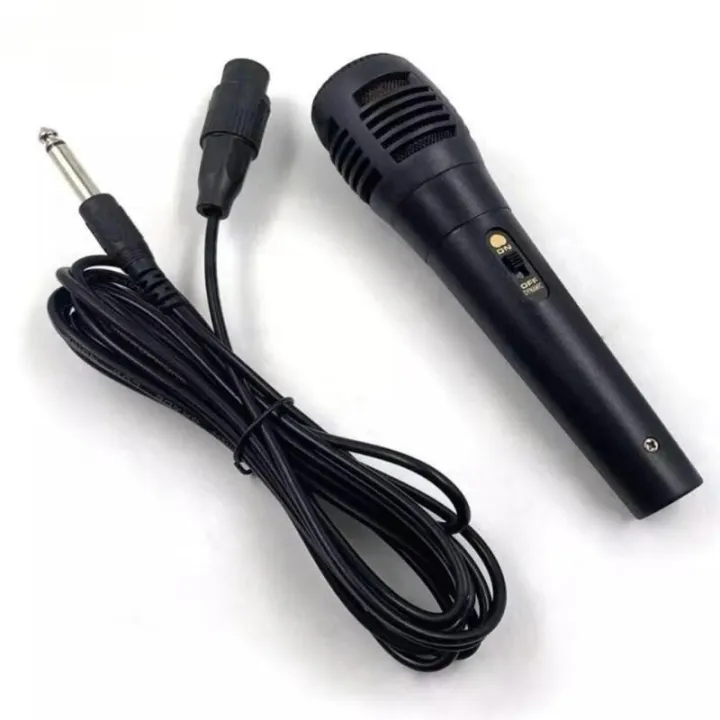 6.35mm Wired Karaoke Microphone for Speaker with Big Pin Professional ...