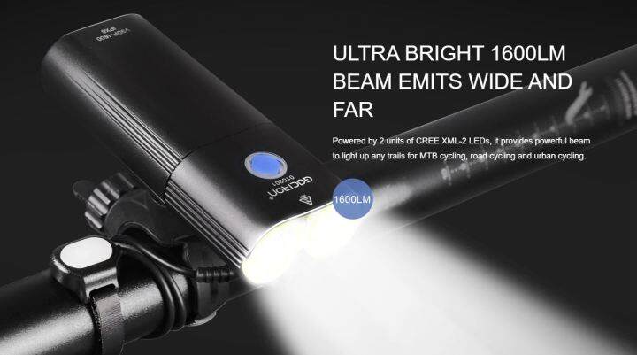 Gaciron V9DP-1600 Headlight (1600 Lumens) | Lazada PH