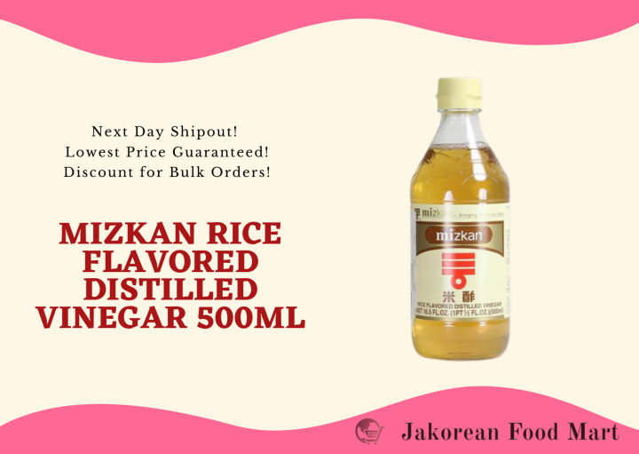 Japan Mizkan Rice Flavored Distilled Vinegar 500ML | Lazada PH