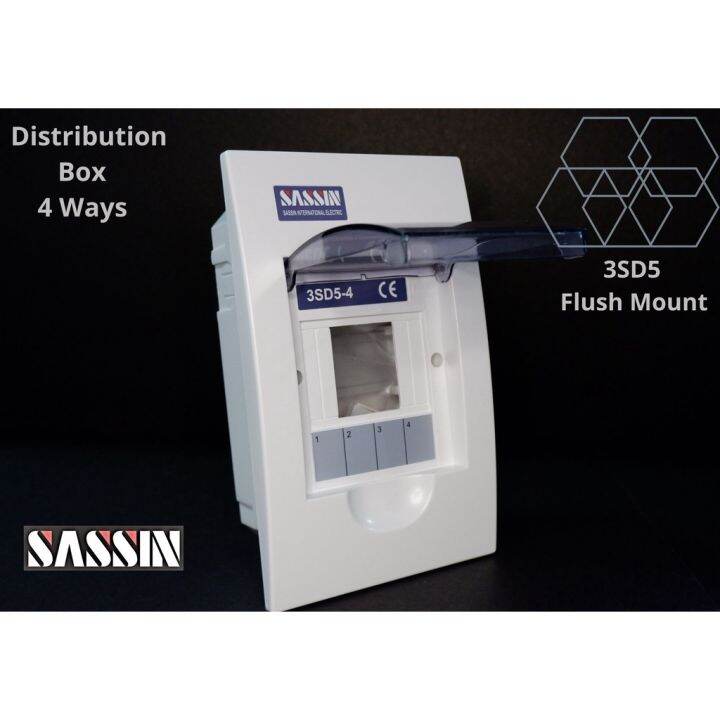 Sassin Flush Mount Distribution Box 4 Ways | Lazada PH