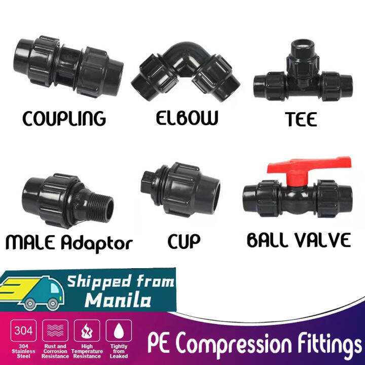 PER PCS PE Compression,PE Fittings PE Compression Fittings for pe and ...
