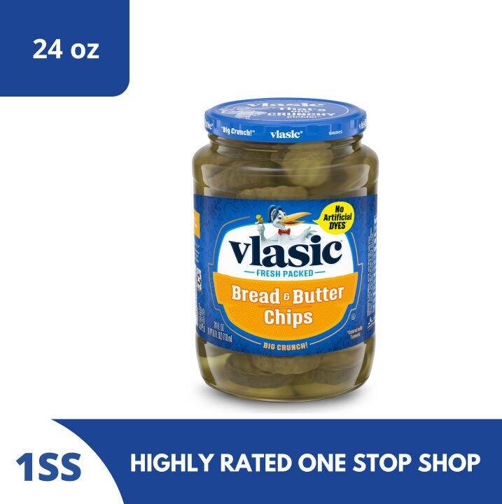 Vlasic Bread & Butter Chips, 24 oz | Lazada PH