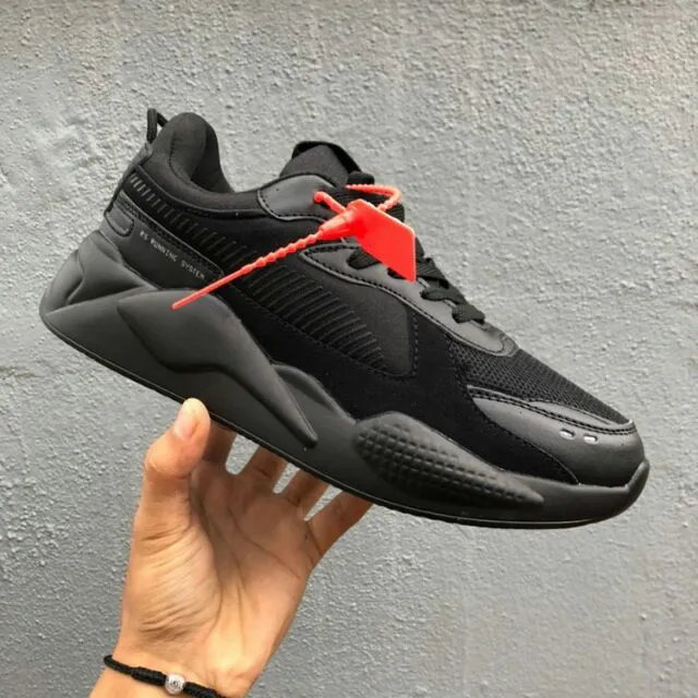 Puma Rsx All Black Black | Lazada PH