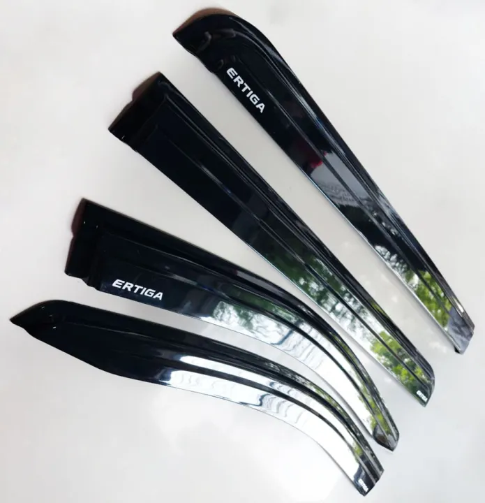 Suzuki Ertiga 2019 Black Rain Gutter Door Visor | Lazada PH