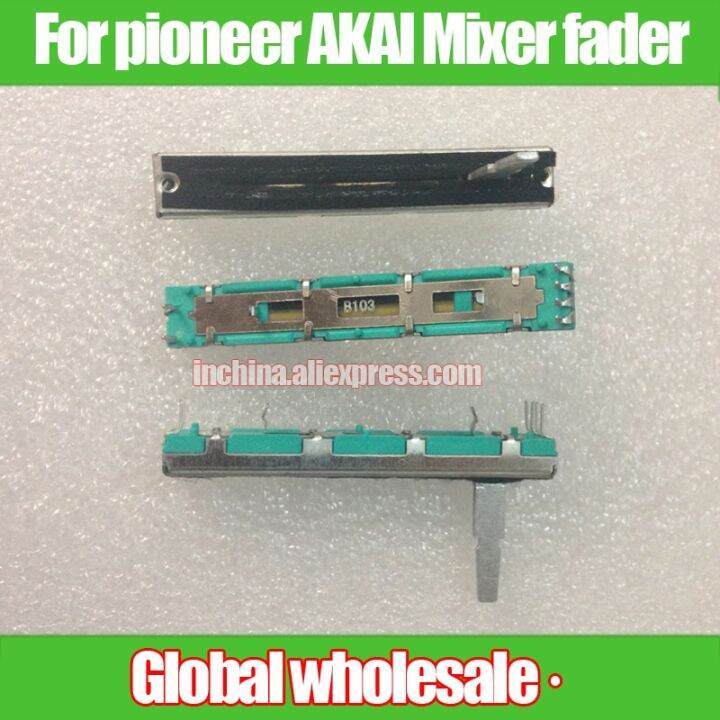 For pioneer AKAI Mixer B10K B103 Straight Slide Potentiometer Fader ...