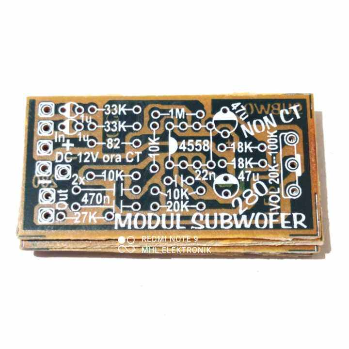 PCB Modul Subwoofer home theater sound indoor NON CT 280 | Lazada Indonesia