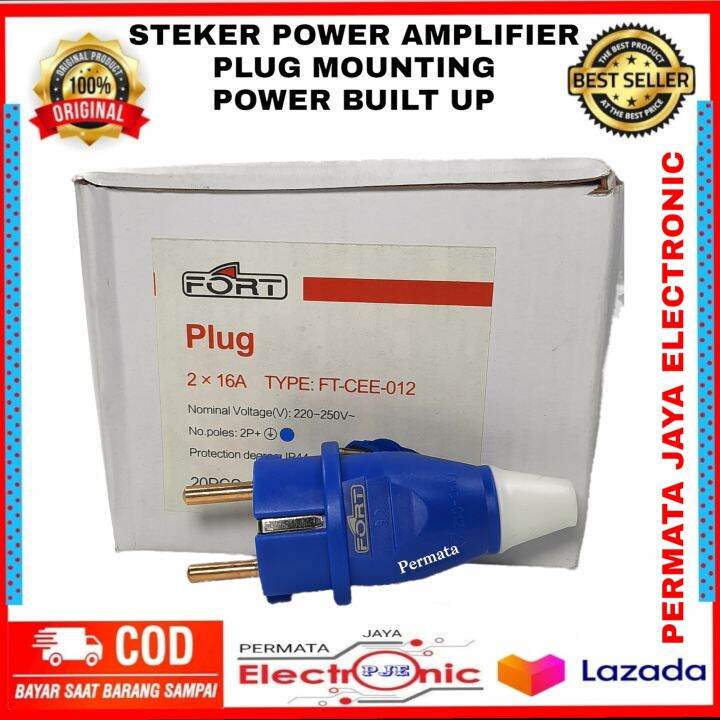 STEKER POWER AMPLIFIER plug mounting FORT ORIGINAL power built up ...