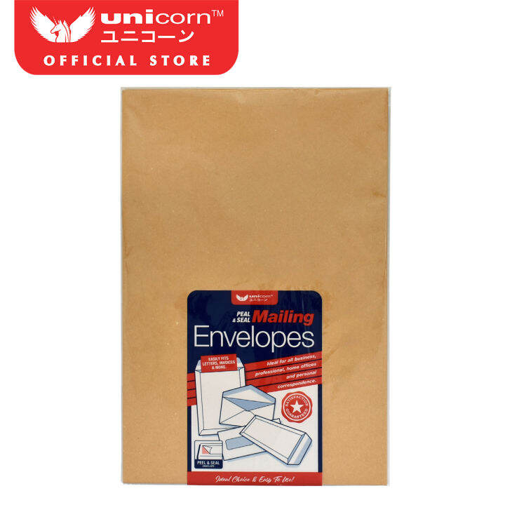 Unicorn Giant Brown Envelope UE- 10 X 15 (254MM X 381MM) 5'S (5 Pcs ...