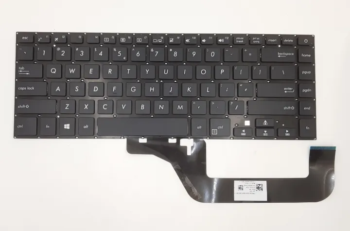 Asus Laptop Keyboard X505 X505B X505BA X505Z X505ZA - Black | Lazada ...