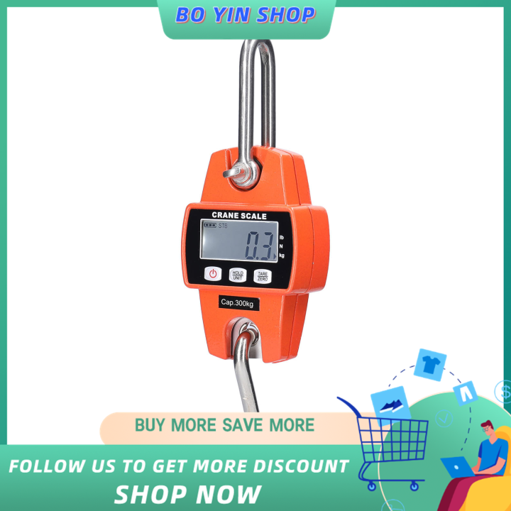 BO YIN Mini LCD Digital 30-300kg Portable Industrial Electronic Heavy ...