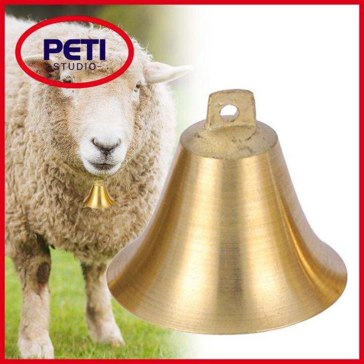 PETI STUDIO Wind Chimes Portable Doorbells Grazing Copper Bells Cow ...