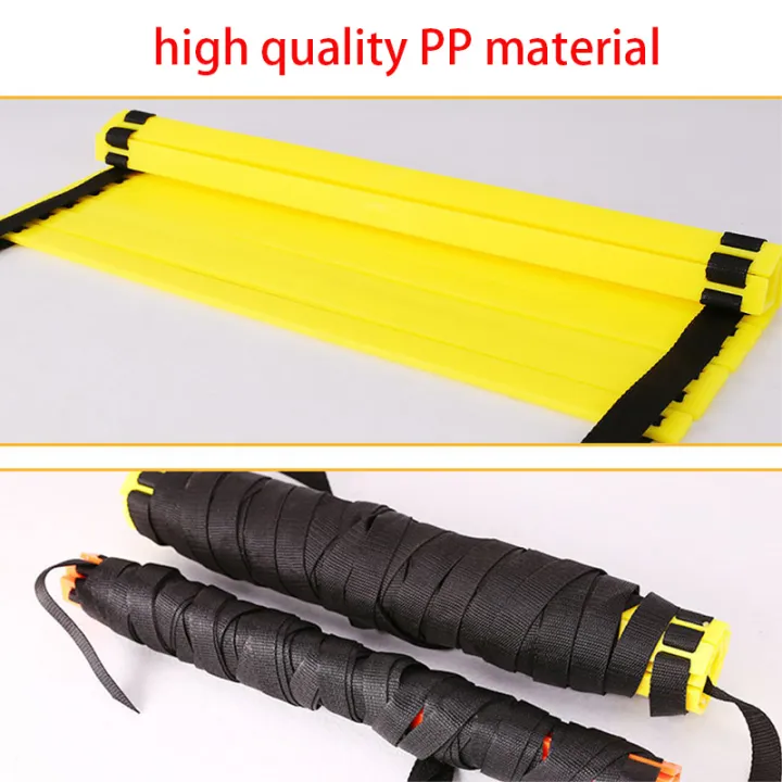 Speed Agility Training Ladders Adjustable Jumping Step Rope Outdoor ...