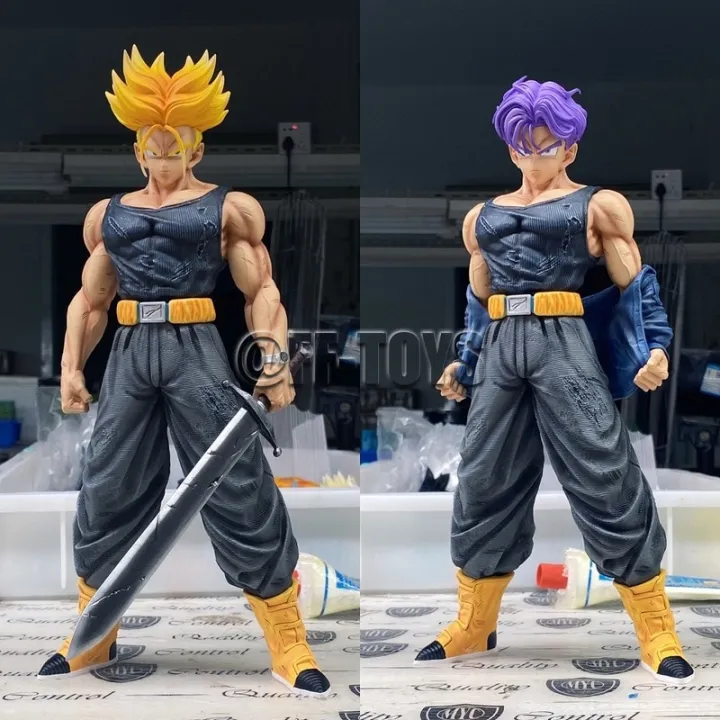 In Stock 30Cm Anime Dragon Ball Trunks Figure Super Saiyan Future ...