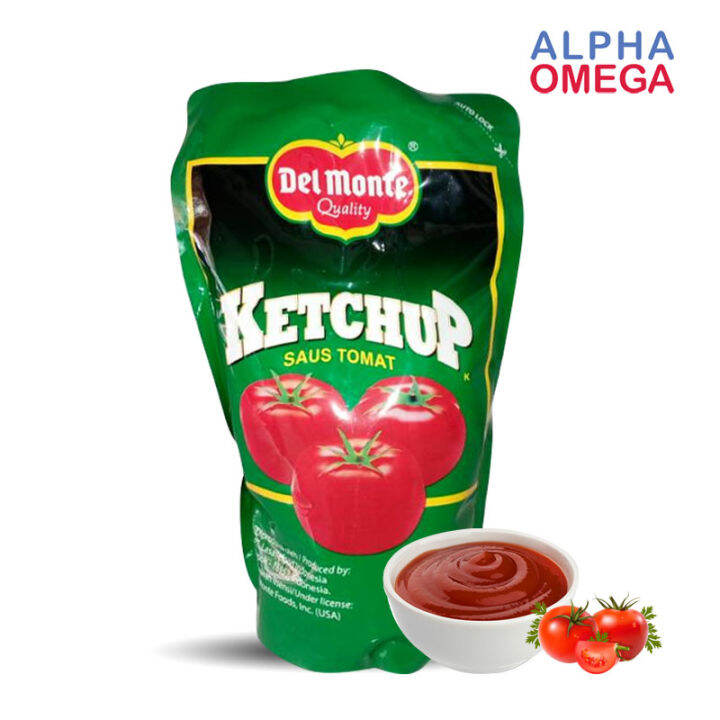 DELMONTE SAUS TOMAT KEMASAN POUCH 1 KG - DEL MONTE ORIGINAL TOMATO ...