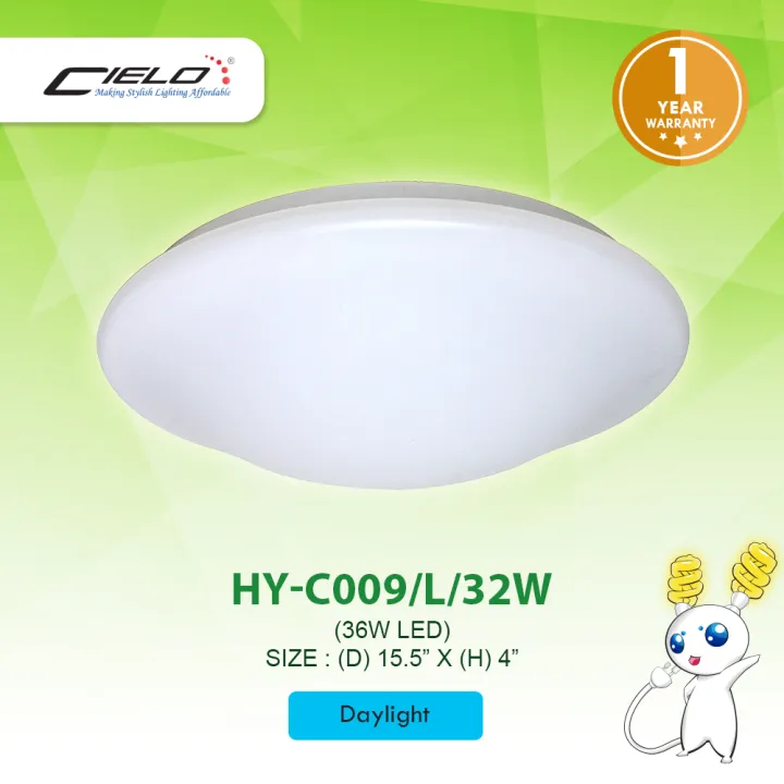CIELO 32W SURFACE MOUNTED LED CEILING LIGHT DAYLIGHT | Lazada