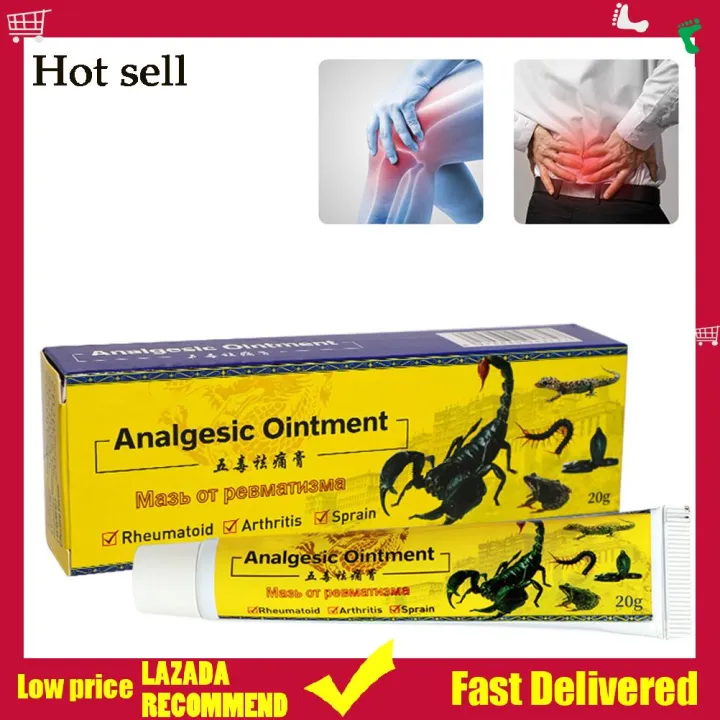 Analgesic Cream Arthritis Herbal Ointment Muscle Sprain Knee Back ...