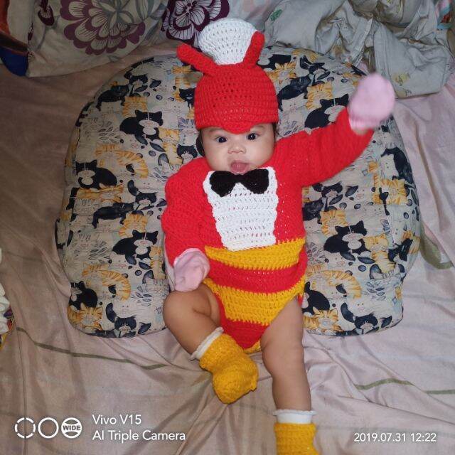 ZHZCrochet jollibee costume | Lazada PH