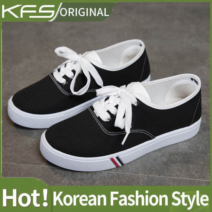 KFS korean rubber sneakers new style work School Shoes | Lazada PH