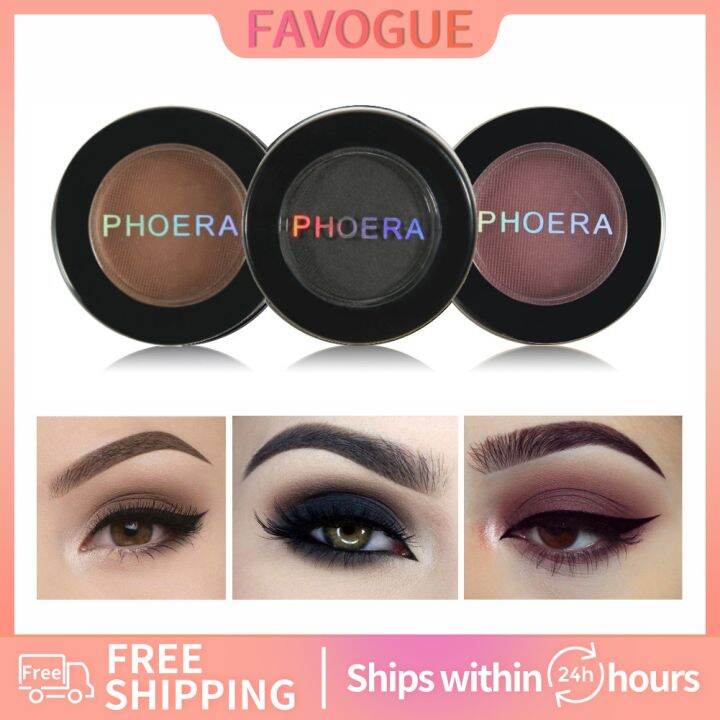 PHOERA 12 Color Matte Eye Shadow Waterproof Long lasting Make Up ...