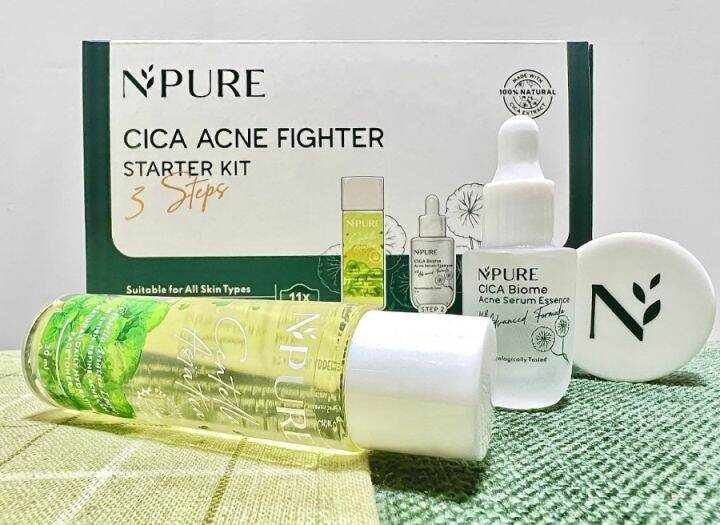 Npure Cica Acne Starter Kit | Lazada Indonesia