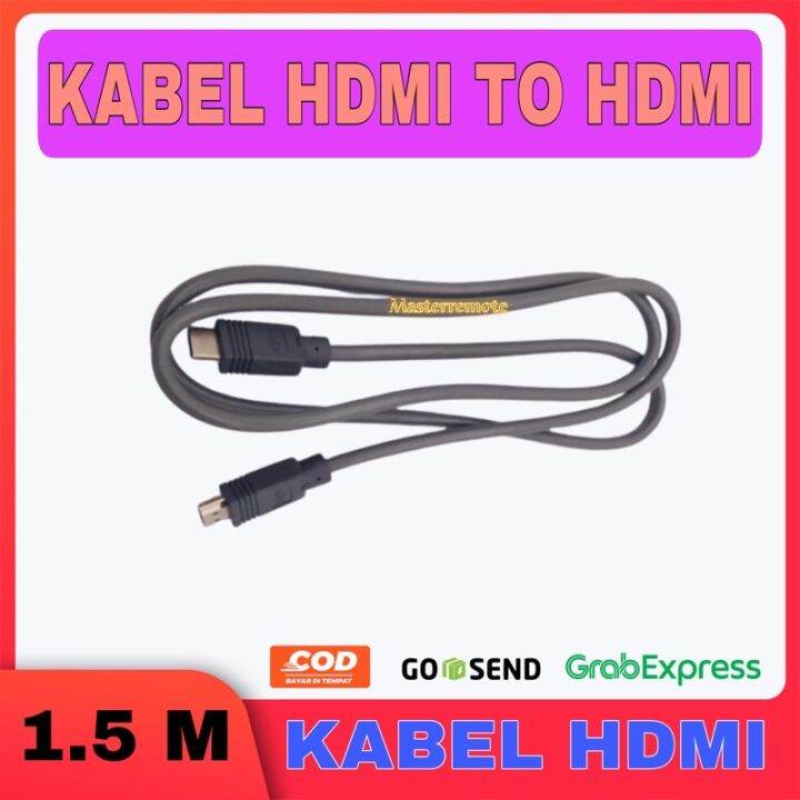 KABEL HDMI to HDMI 1,5 Meter | Lazada Indonesia