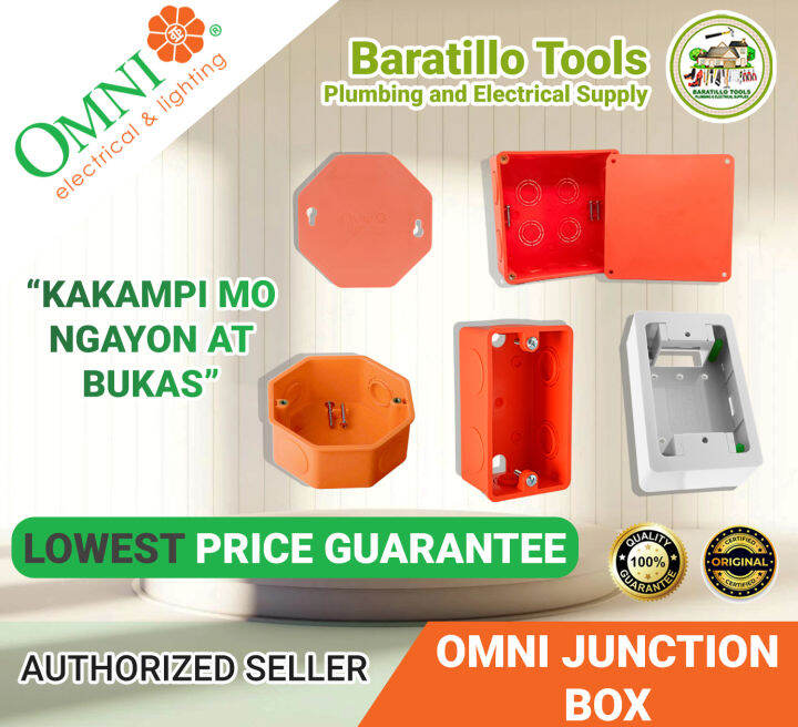 Omni PVC Junction Box and Utility Box | Lazada PH
