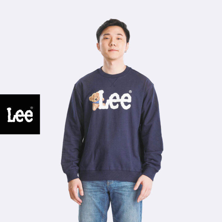 LEE เสื้อคลุมแบบสวมผู้ชาย คอลเลคชั่น Lee Bear ทรง Comfort รุ่น LE ...