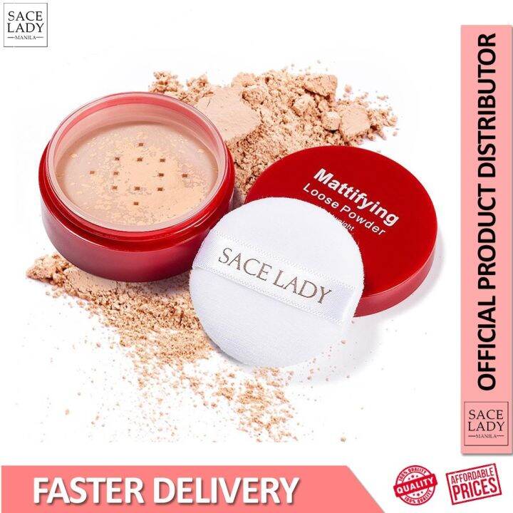 Sace Lady Manila Mattifying Loose Powder Oil Control Face Makeup Ship ...