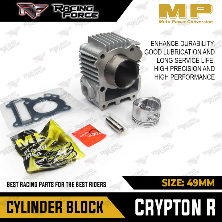 MP CYLINDER BLOCK CRYPTON-R 49MM | Lazada PH