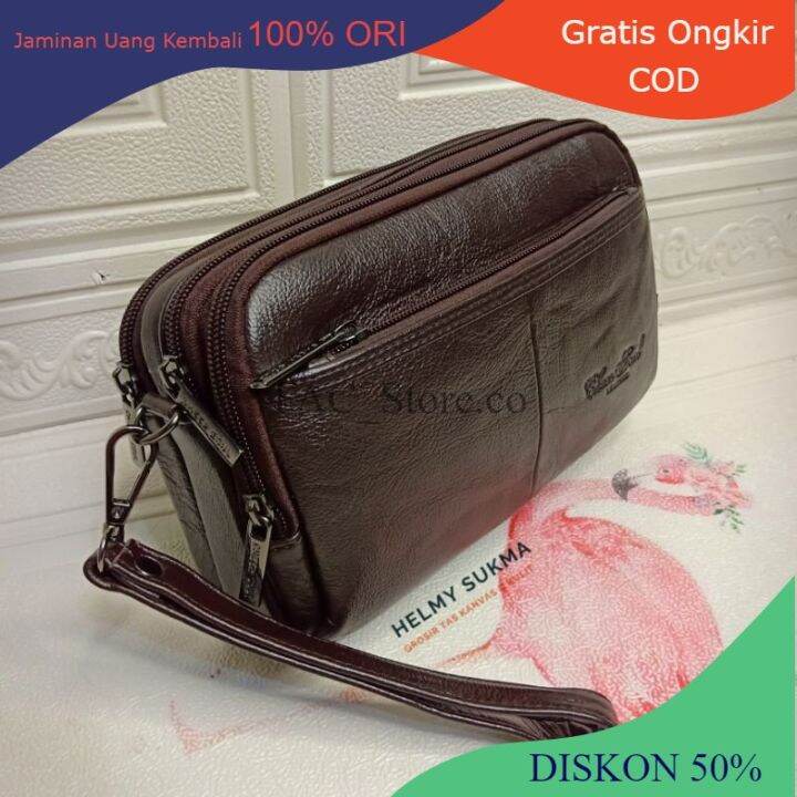 Handbag Kulit Cheer Soul - Tas Tangan Pria 4 Ruang pria keren modern ...