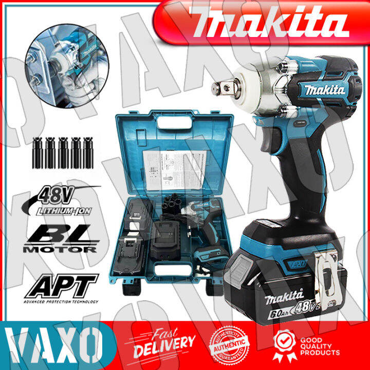 Electric Impact Wrench 2 Battery Original impact Wrench Heavy Duty ...