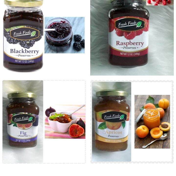 Fresh Finds Fruit Preserves / Jam,12 oz (340g) | Lazada PH