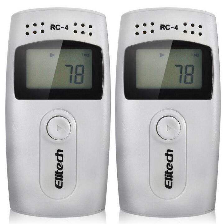 2X ELITECH RC-4 USB Temperature Data Logger Datalogger Recorder ...
