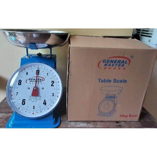 weighing scale GENERAL MASTER WEIGHING SCALE 10KG, 20KG FOOD MEAT ...