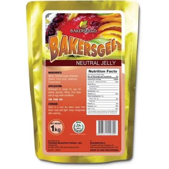 Bakersfield Bakers Gel Neutral Jelly 1kg | Lazada PH