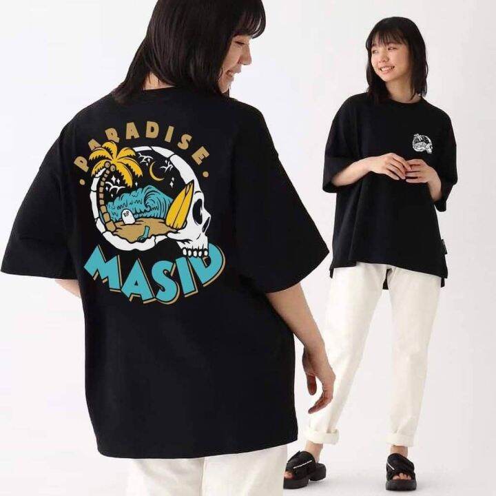 Masid over size tshirts unisex high quality | Lazada PH