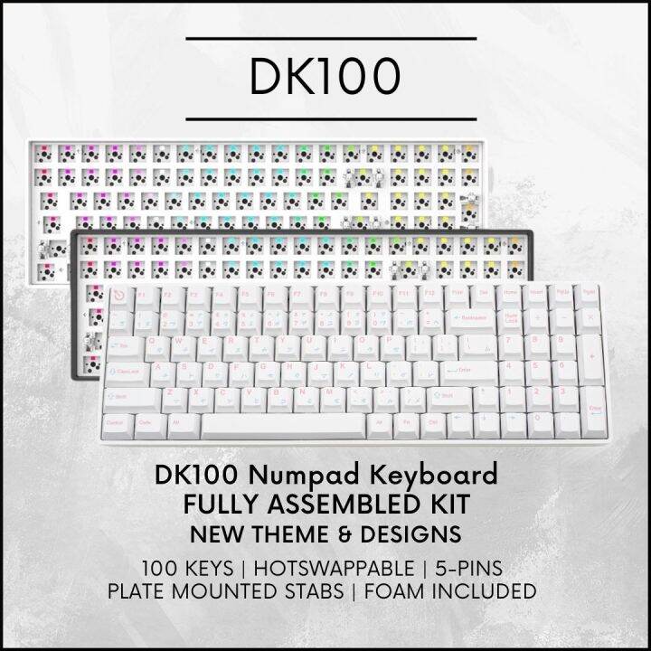 DK100 Wireless Mechanical Keyboard 96% Compact RK100 Mechanical Keyboard | Lazada