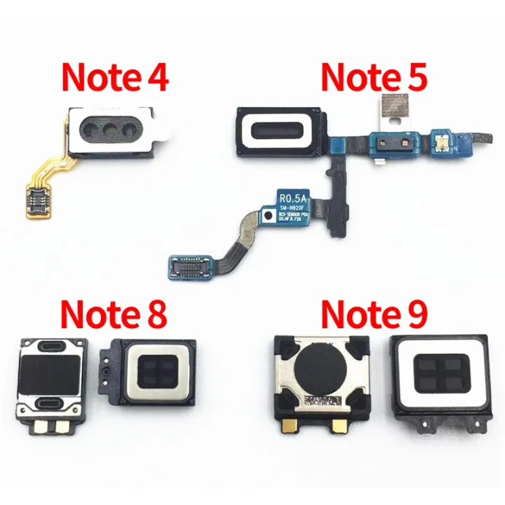 สำหรับ Samsung Galaxy Note 4 Note 5 Note 8 Note 9หูฟังลำโพงสายเคเบิล ...