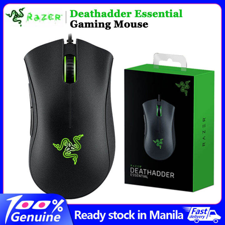Razer DeathAdder Chroma Gaming Mouse 10000 DPI 16.8M Color RGB LED USB ...