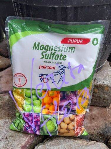 Pupuk Magnesium Sulfate Pak Tani 1Kg, Garam Inggris | Lazada Indonesia