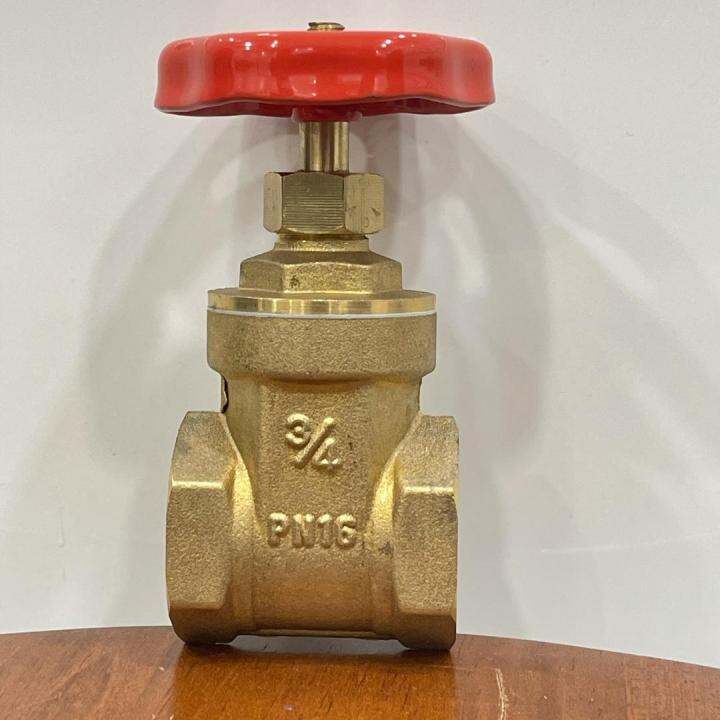 VIP 535 BRASS GATE VALVE PN16 3/4INCH (20MM) | Lazada